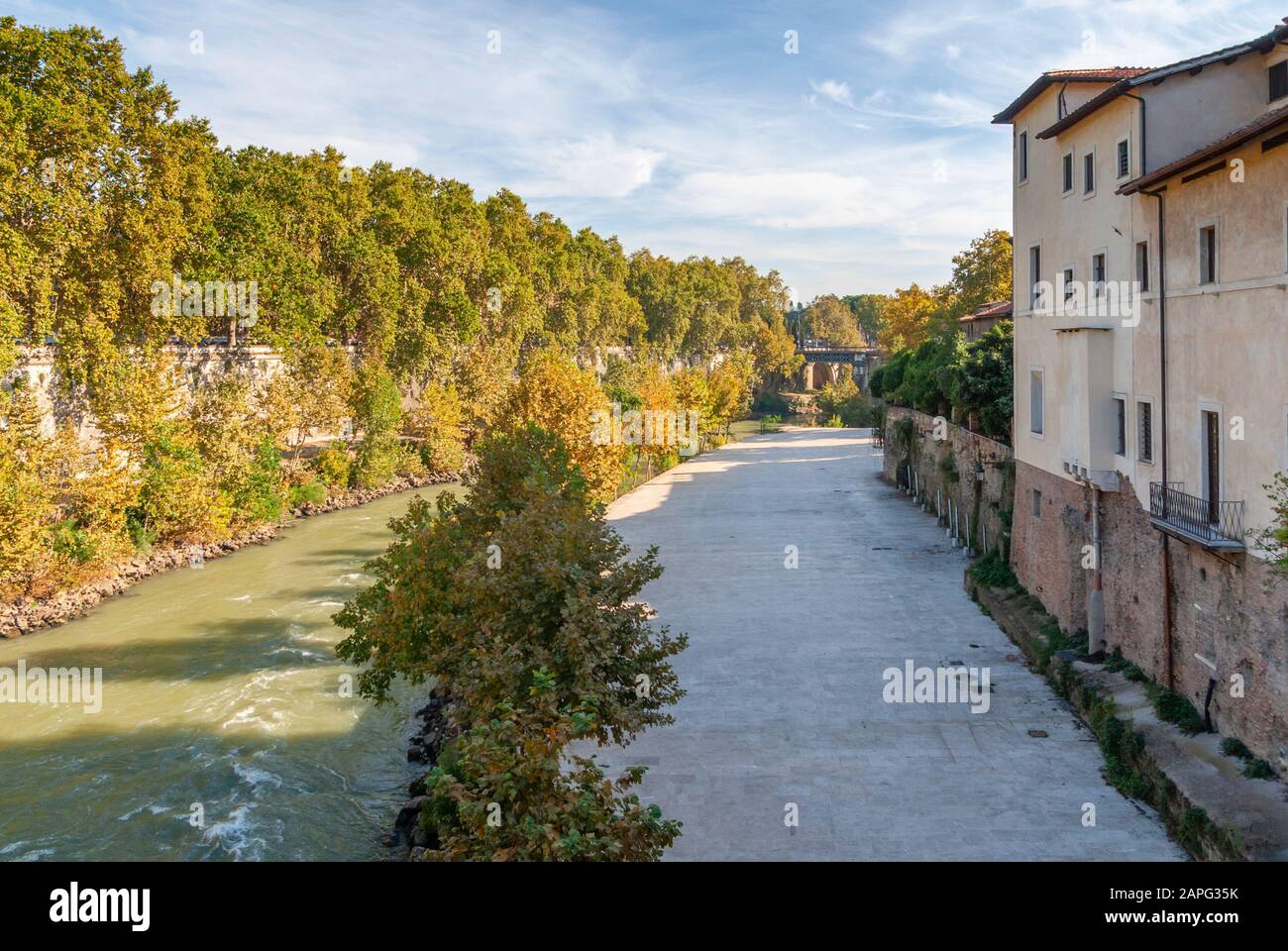 Rome tiberina aerial hi-res stock photography and images - Alamy