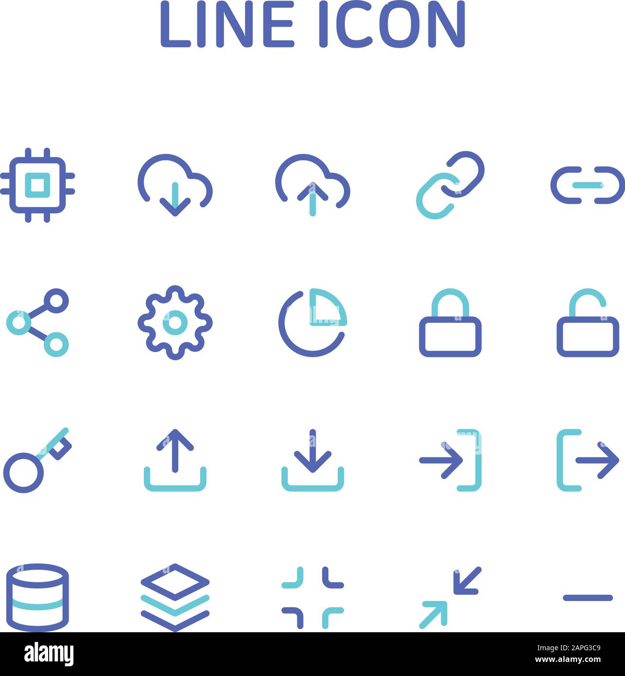 Set arrows key hi-res stock photography and images - Alamy