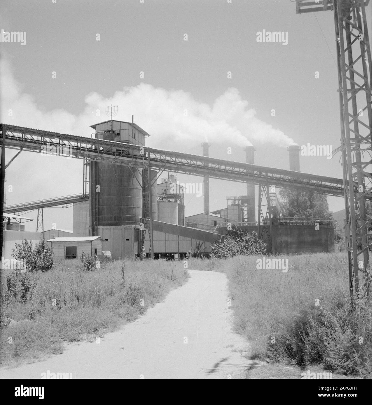 Cement Factory at Haifa Date: January 1, 1964 Location: Haifa, Israel ...