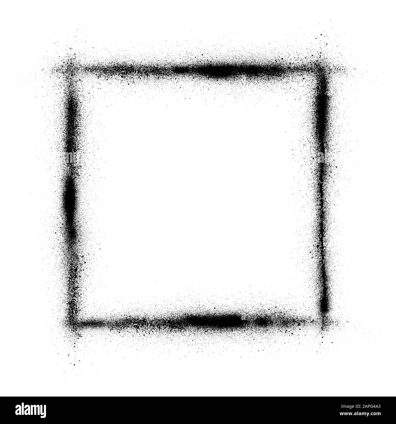 Letter in black square Stock Vector Images - Alamy