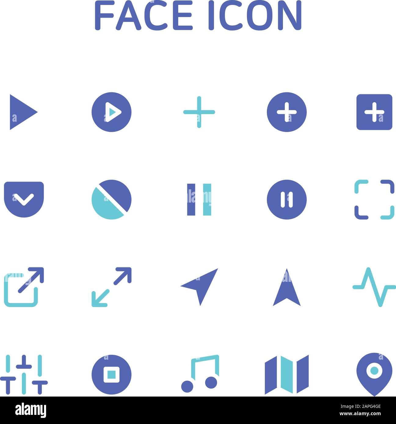 Simple Set of Line Icons illustration 047 Stock Vector Image & Art - Alamy