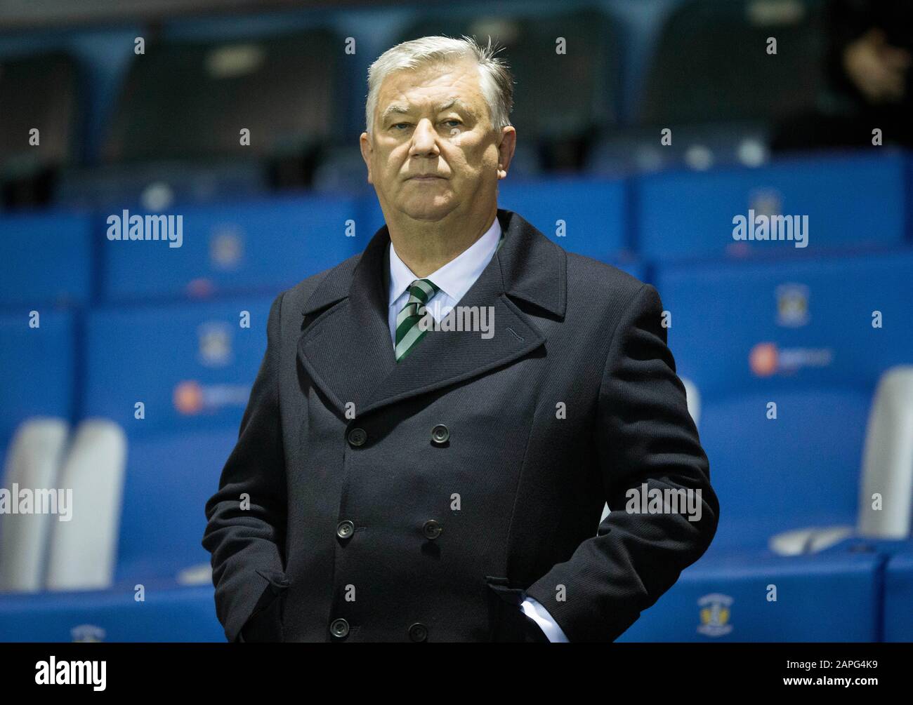 Celtic chief executive Peter Lawwell before the Ladbrokes Scottish ...