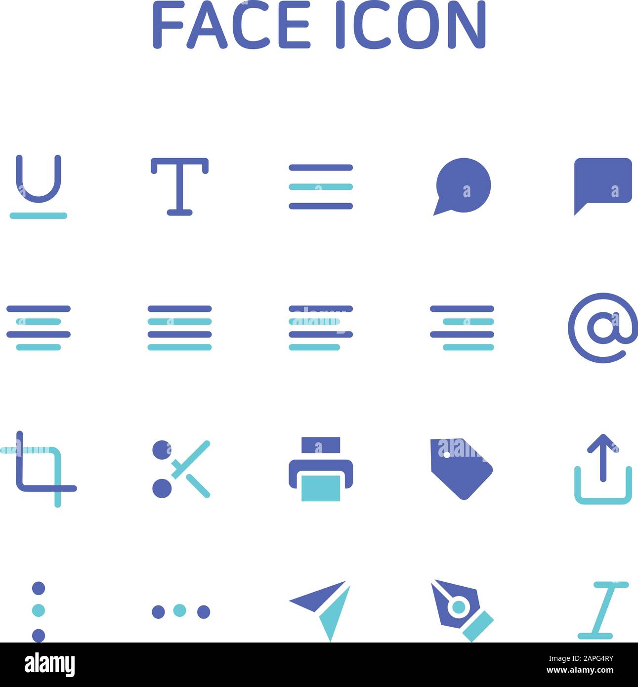 Simple Set of Line Icons illustration 054 Stock Vector Image & Art - Alamy