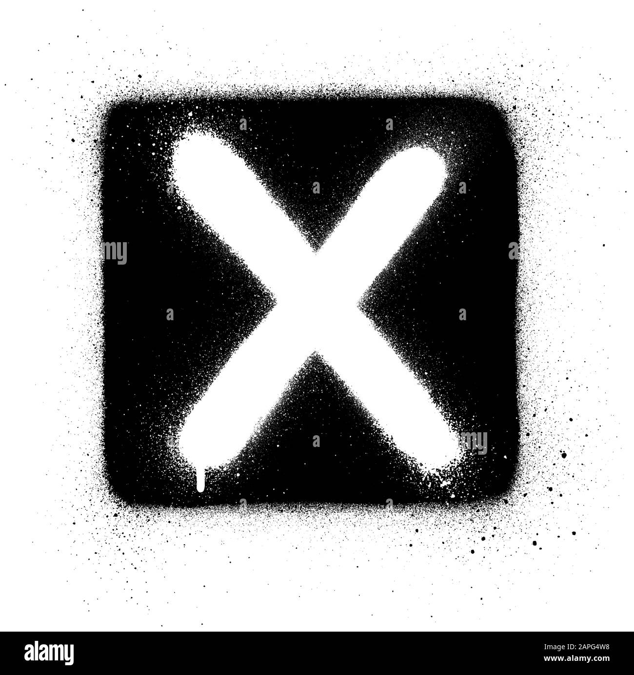 Graffiti x hi-res stock photography and images - Alamy