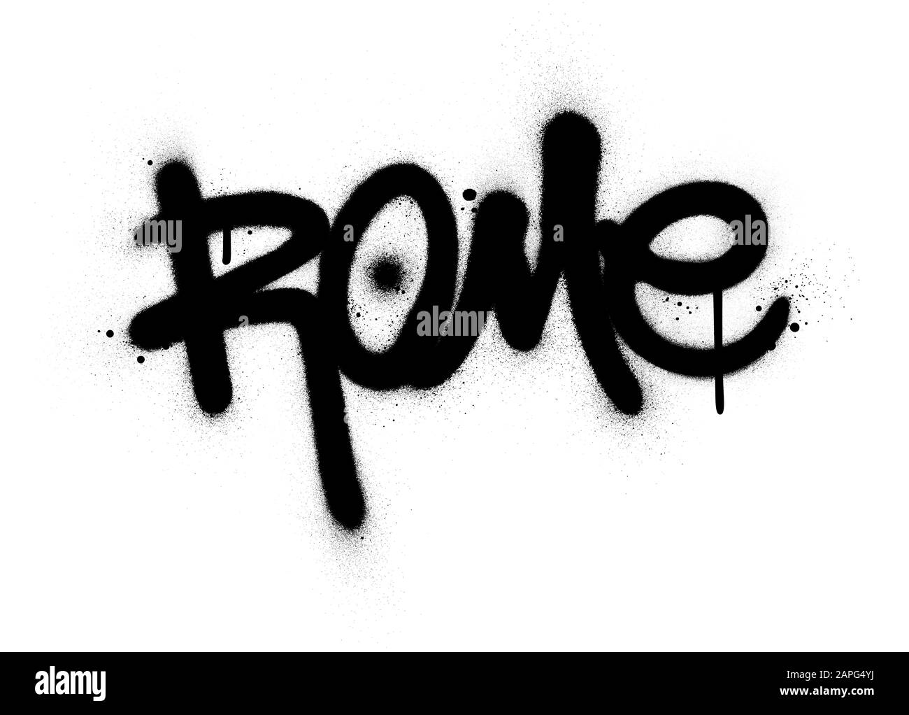 Graffiti rome Stock Vector Images - Alamy