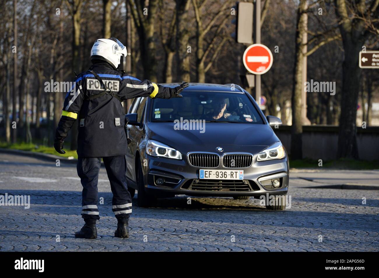 French Police Car High Resolution Stock Photography and Images - Alamy
