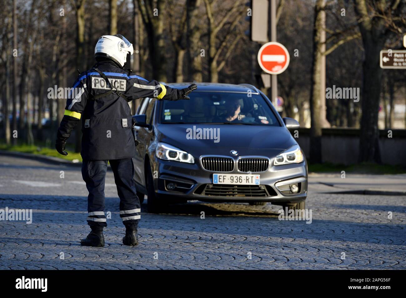 French Police Car High Resolution Stock Photography and Images - Alamy