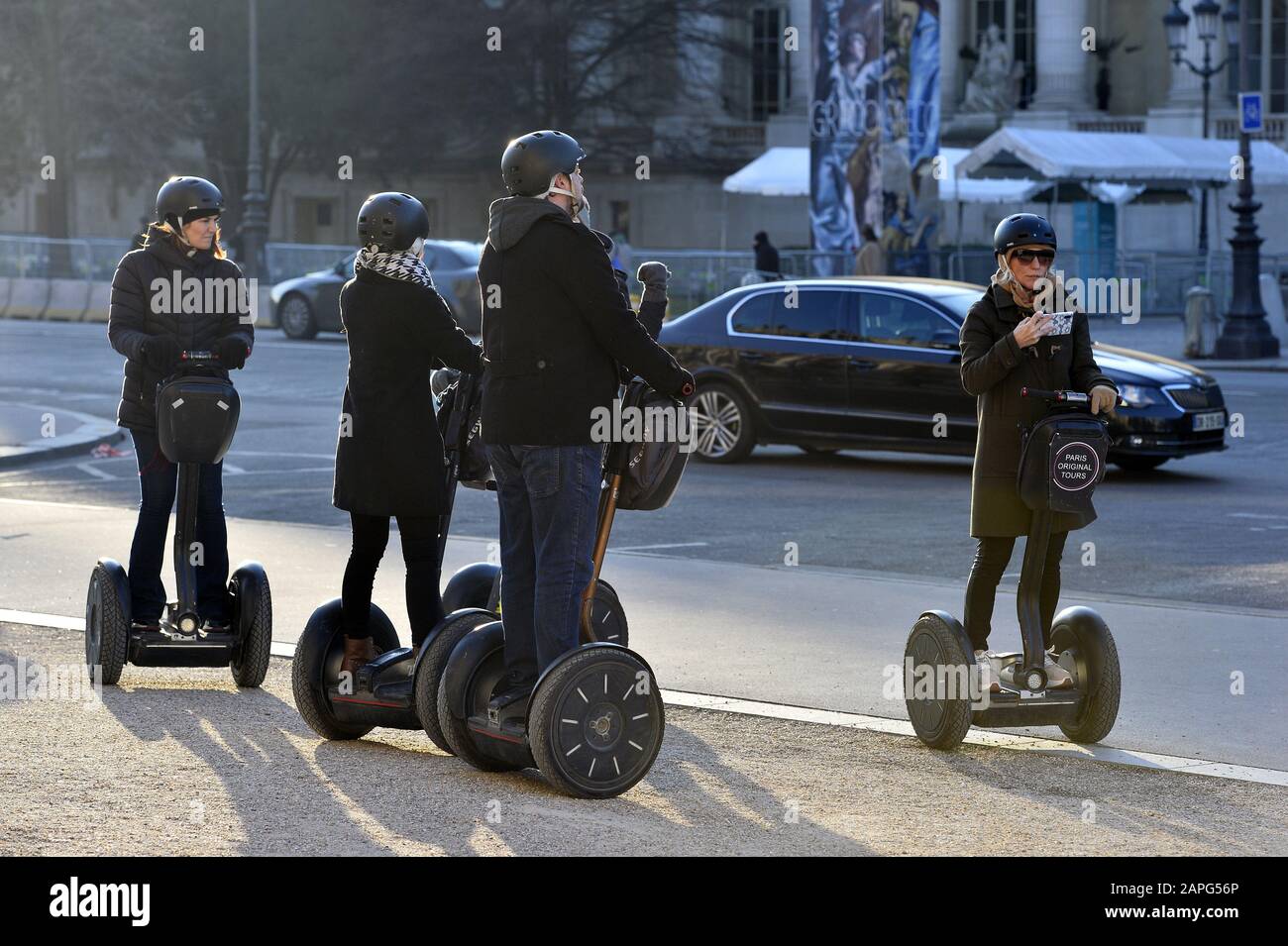 Gyropode paris hi-res stock photography and images - Alamy
