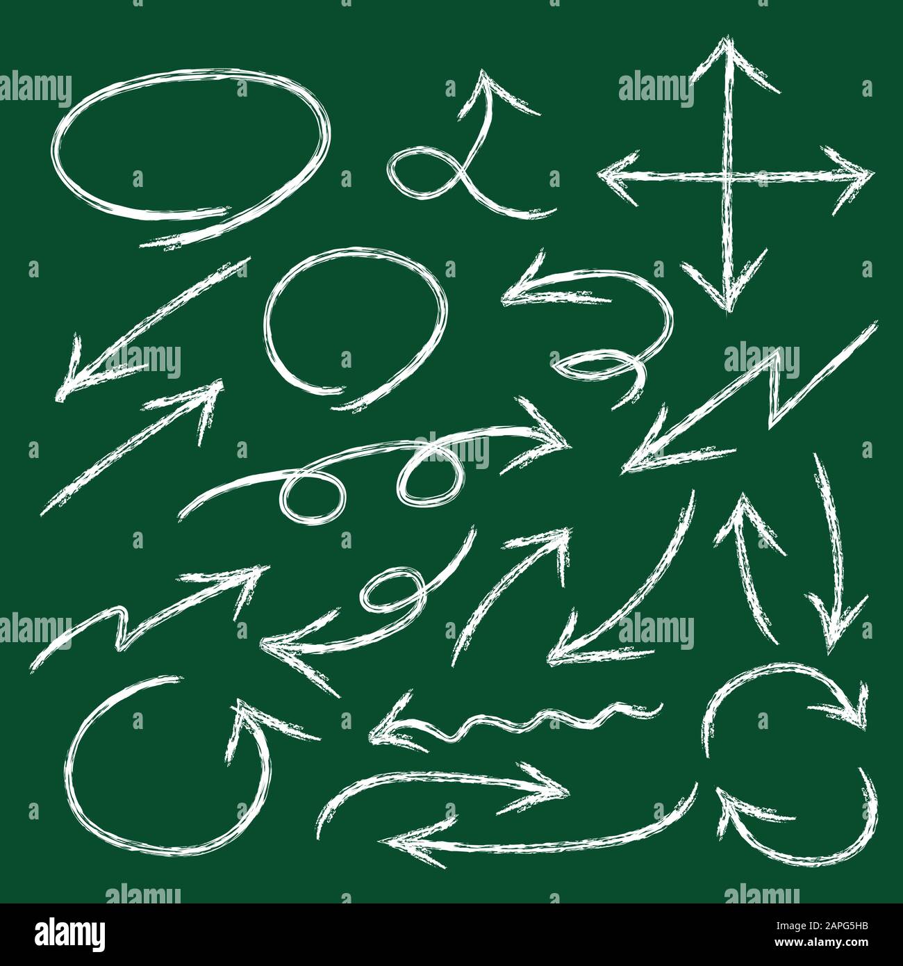 Hand drawn markers set illustration 019 Stock Vector Image & Art - Alamy