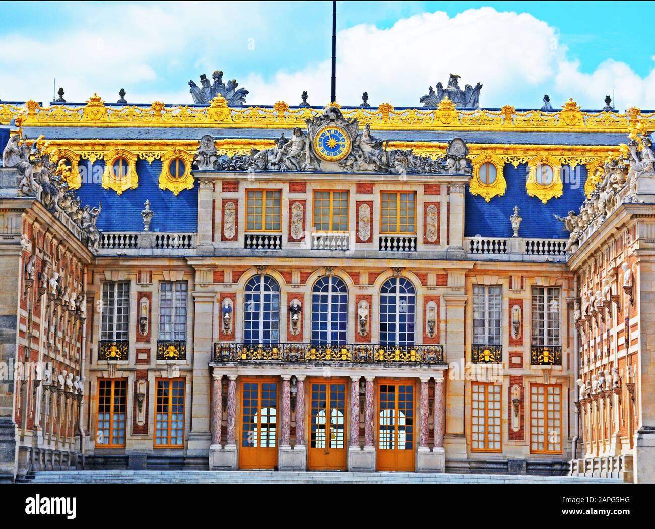 Versailles castle, France Stock Photo - Alamy