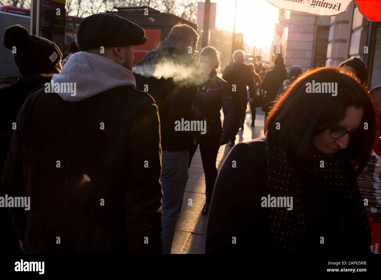 Vaping in public hi-res stock photography and images - Alamy