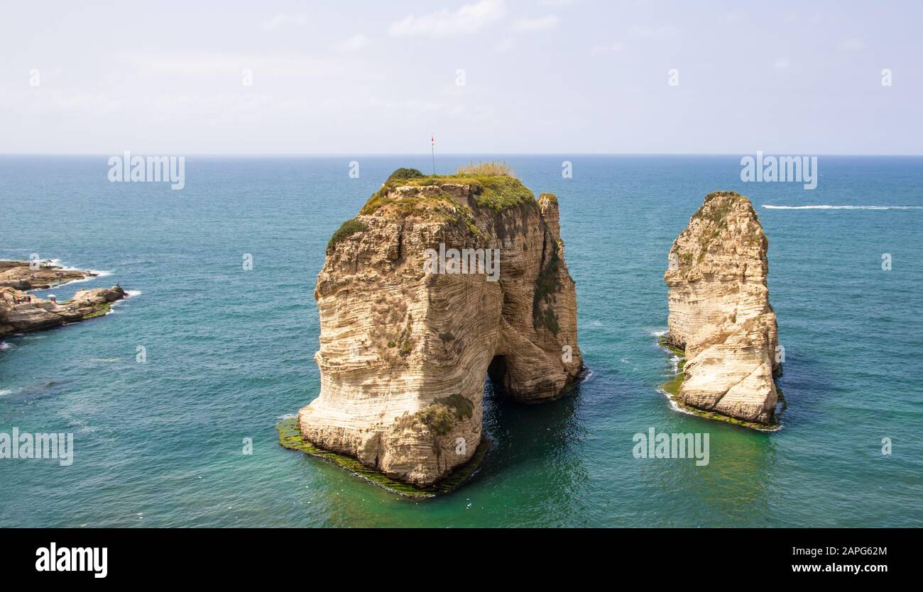 Beirut, Lebanon - probably the most popular landmark in Beirut, the ...