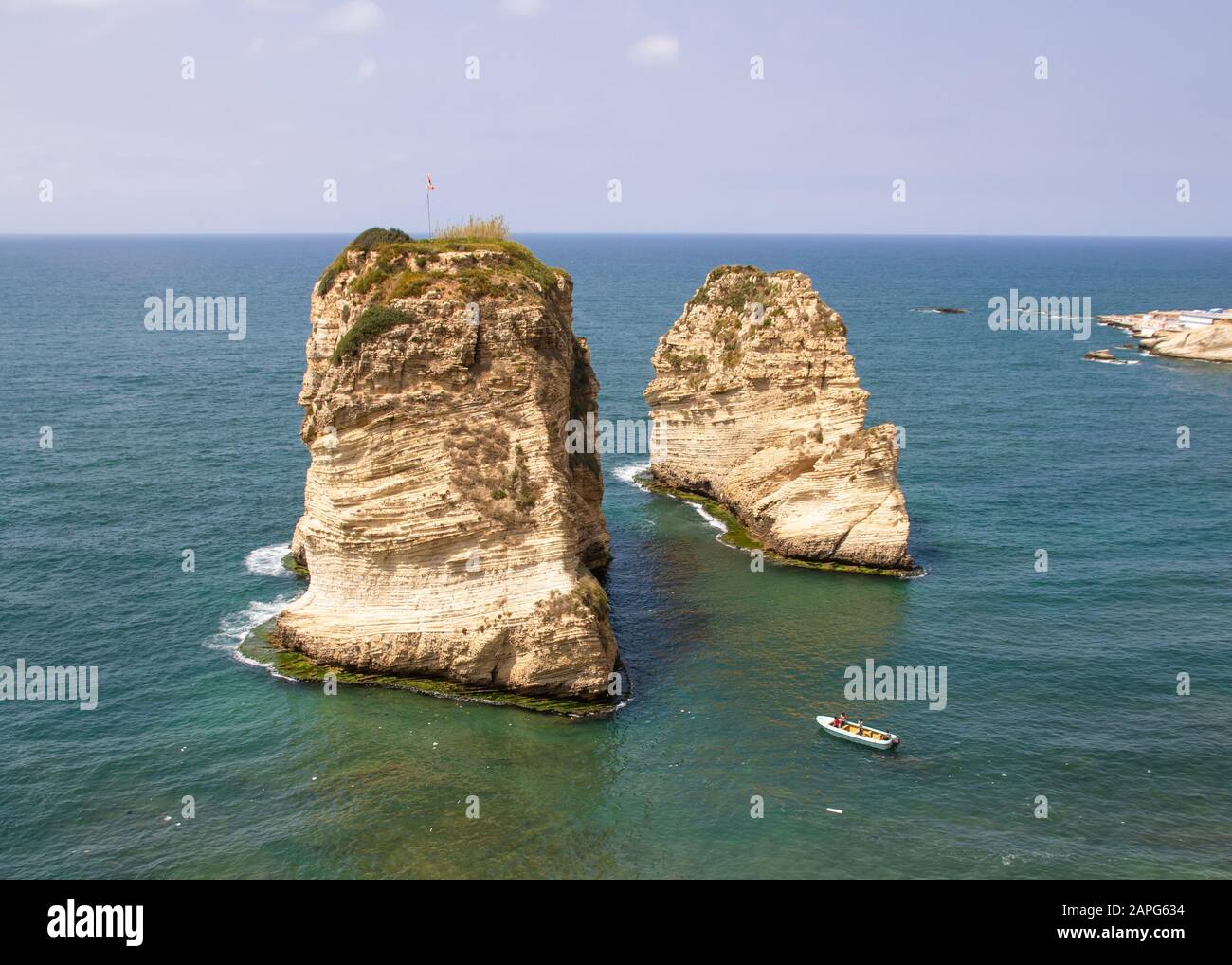 Beirut, Lebanon - probably the most popular landmark in Beirut, the ...