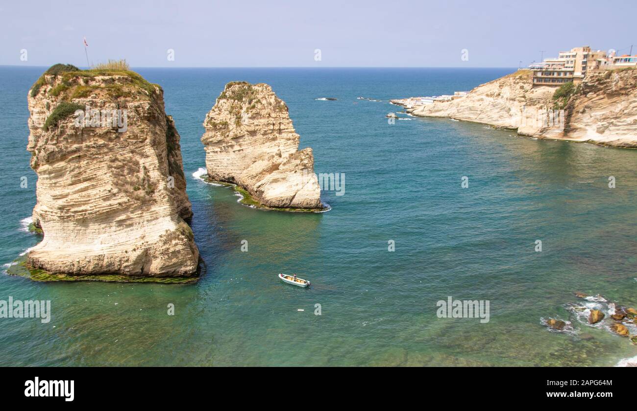 Beirut, Lebanon - probably the most popular landmark in Beirut, the ...