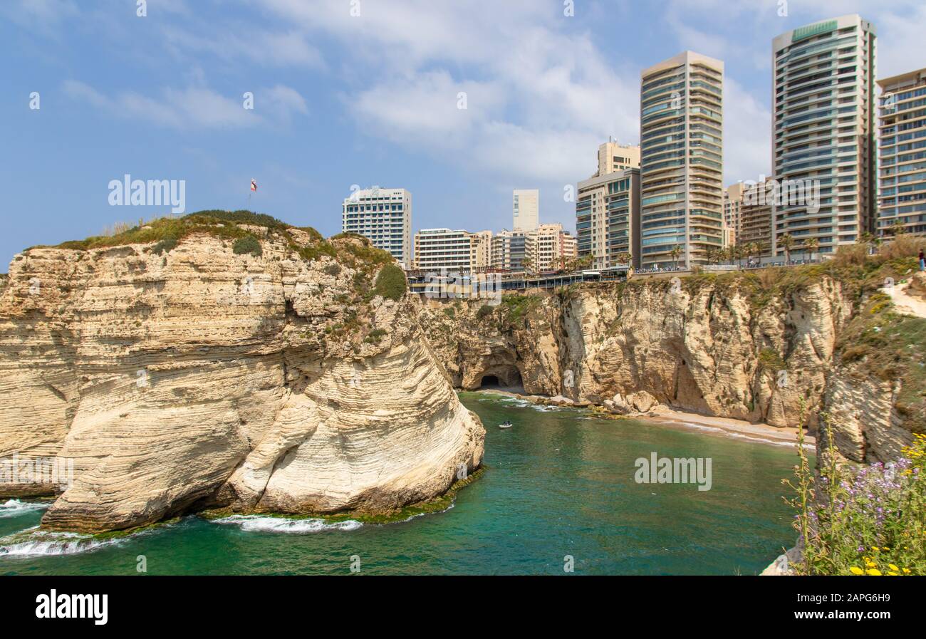 Beirut, Lebanon - probably the most popular landmark in Beirut, the ...