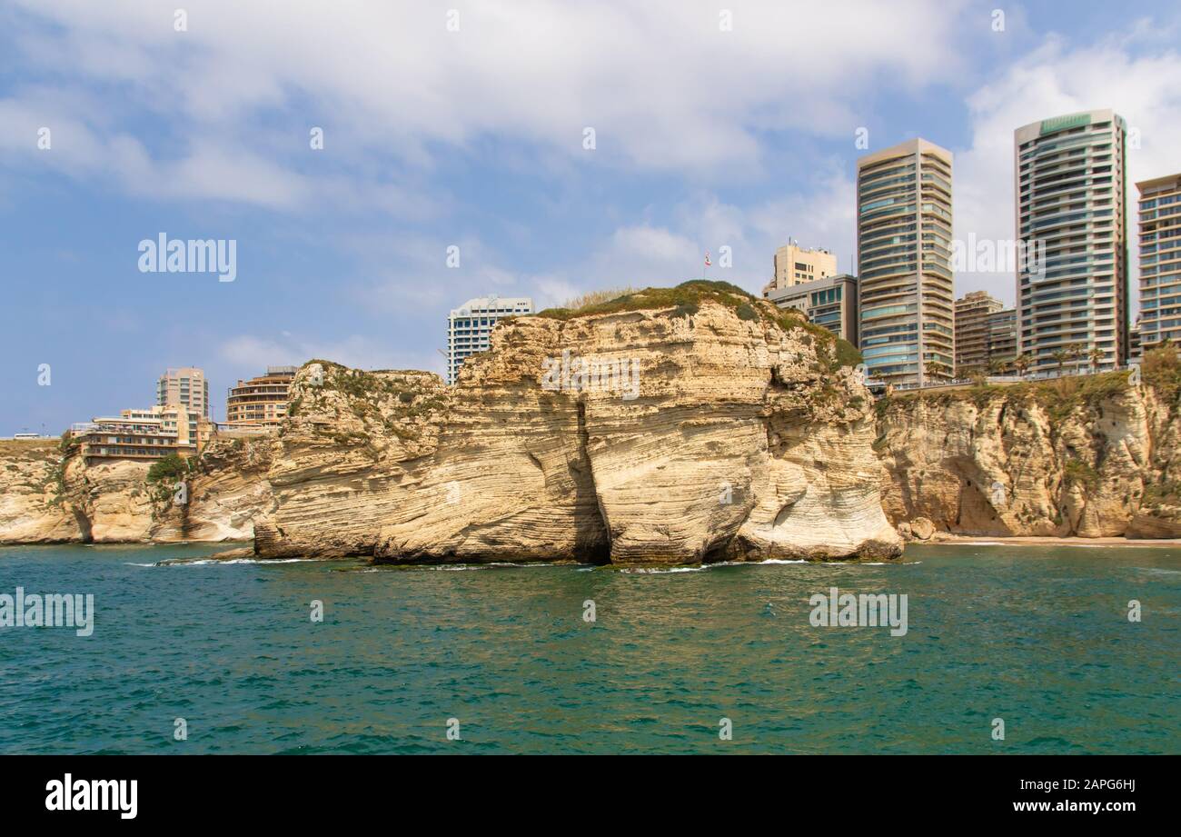 Beirut, Lebanon - probably the most popular landmark in Beirut, the ...