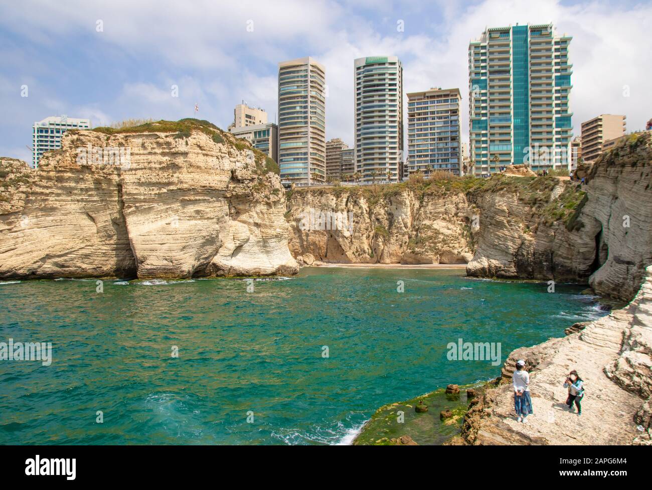 Beirut, Lebanon - probably the most popular landmark in Beirut, the ...
