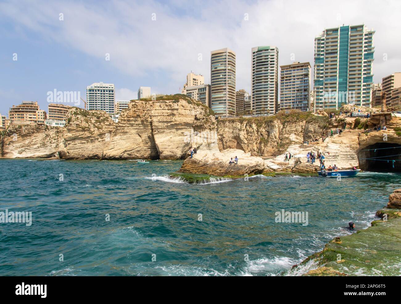 Beirut, Lebanon - probably the most popular landmark in Beirut, the ...