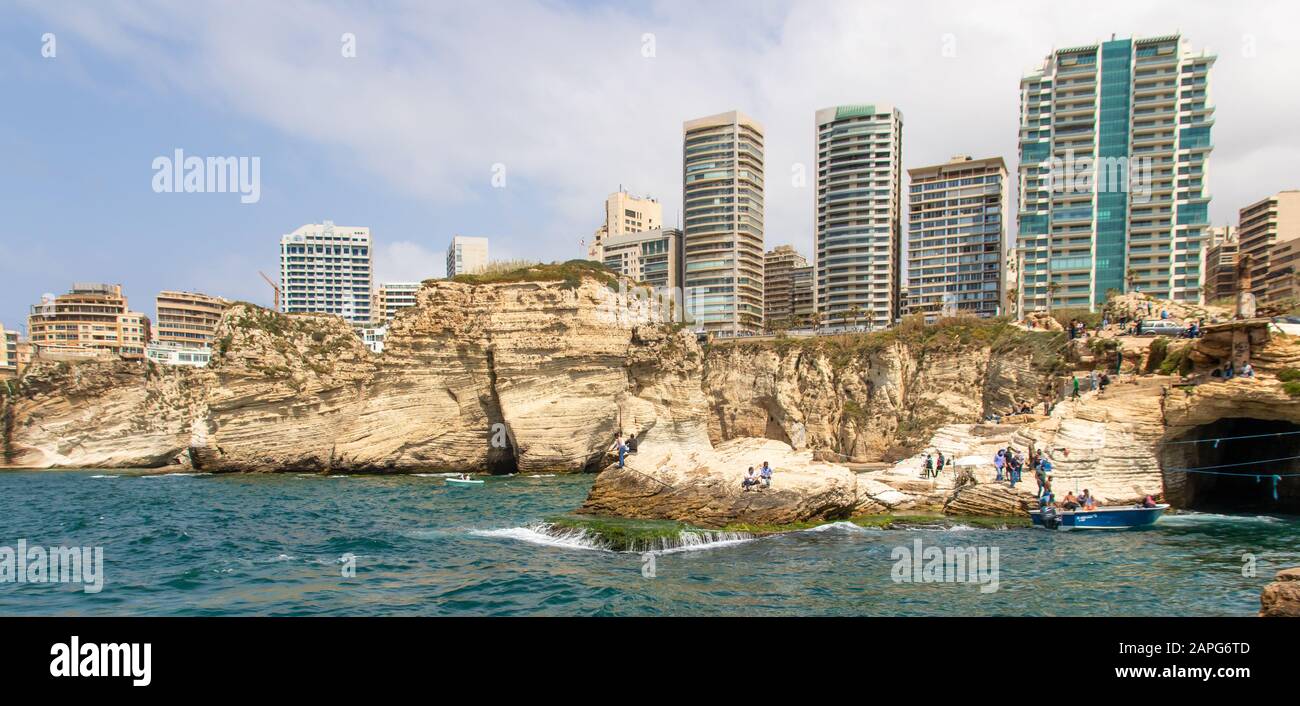 Beirut, Lebanon - probably the most popular landmark in Beirut, the ...