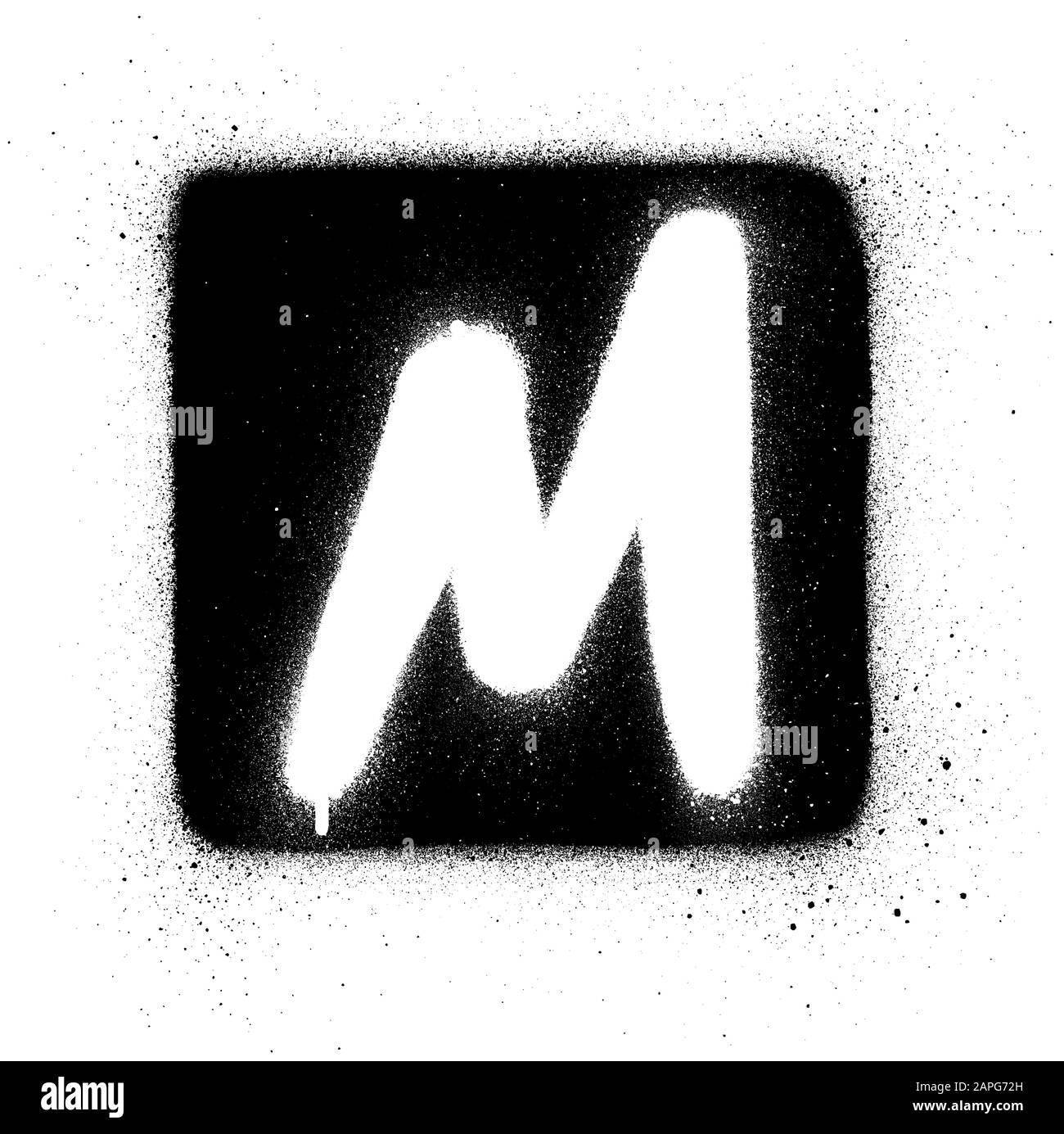 Sprayed Font Graffiti Leak In High Resolution Stock Photography and ...