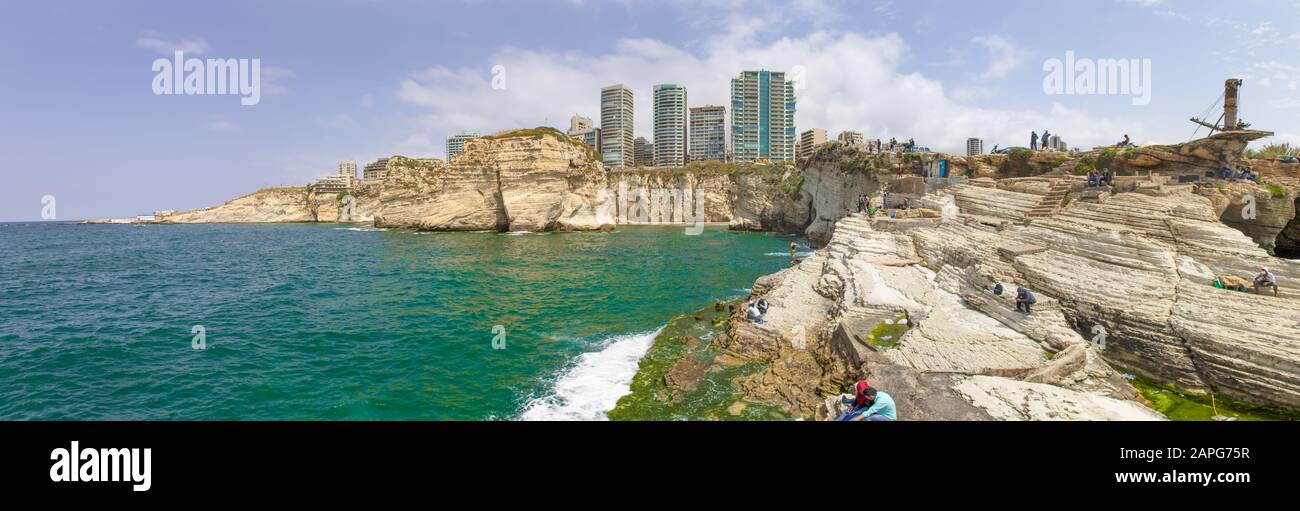 Beirut, Lebanon - probably the most popular landmark in Beirut, the ...