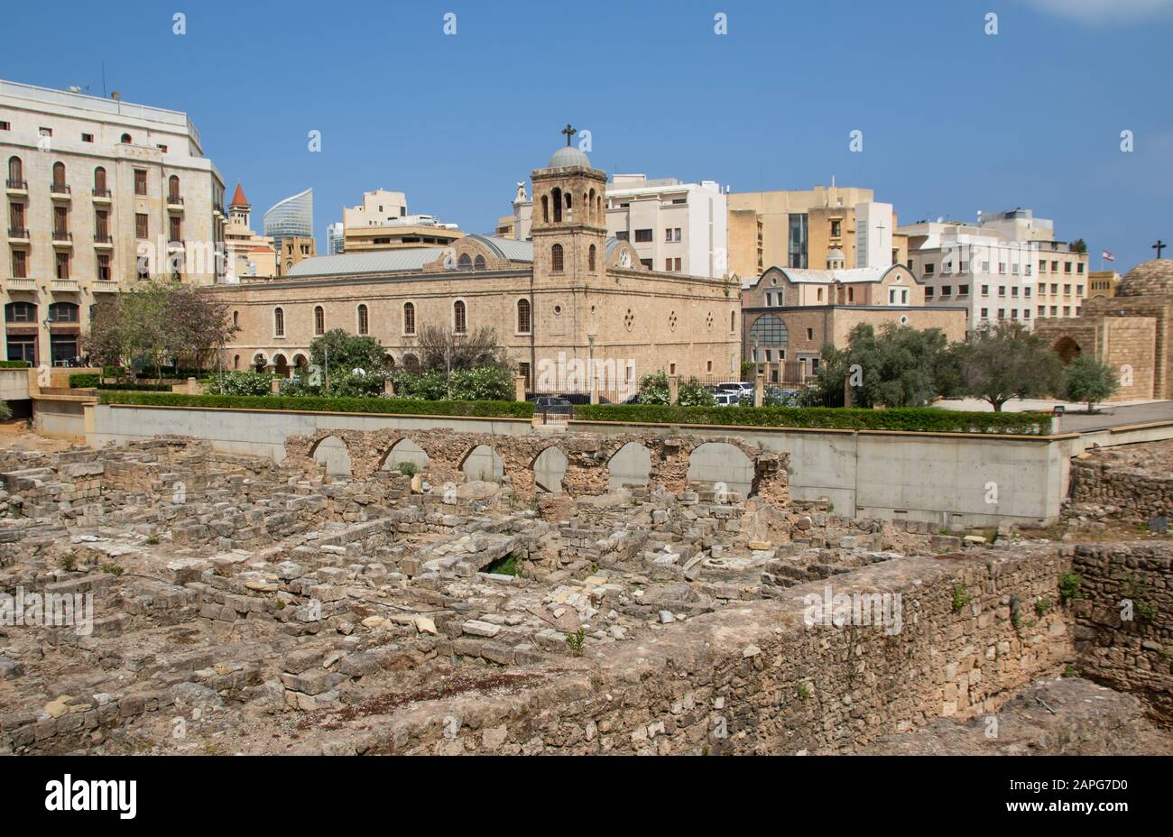 Beirut, Lebanon - built on an old preyer corner, the Mohammad Al-Amin ...