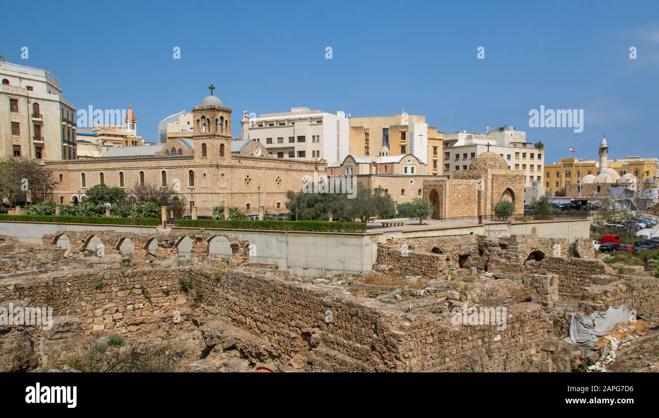 Beirut, Lebanon - built on an old preyer corner, the Mohammad Al-Amin ...