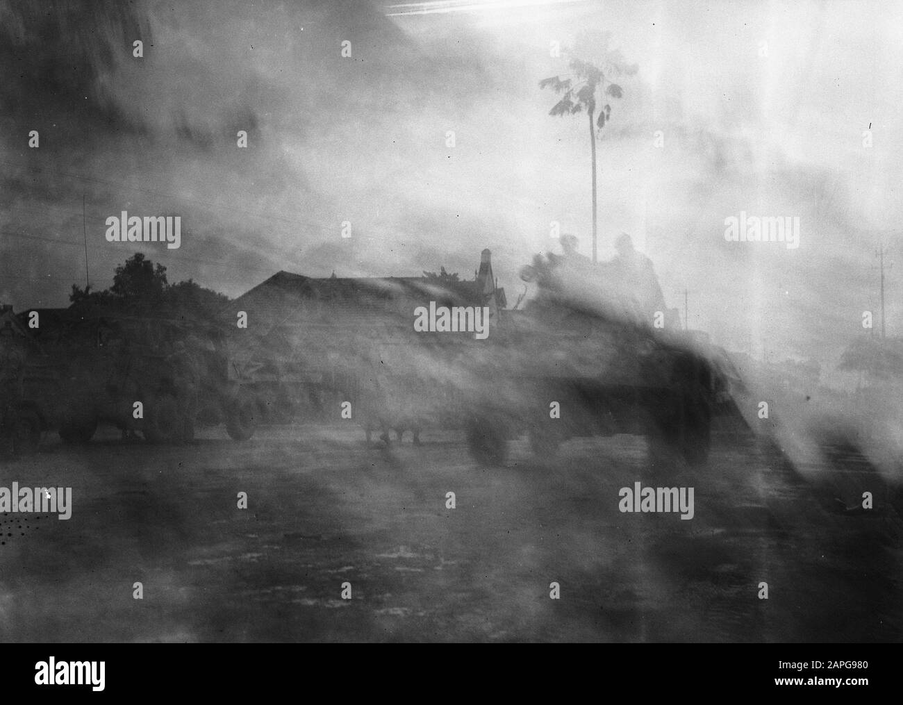 Tour through West Java of the Hussars of Boreel, a.o. radio car (film ...