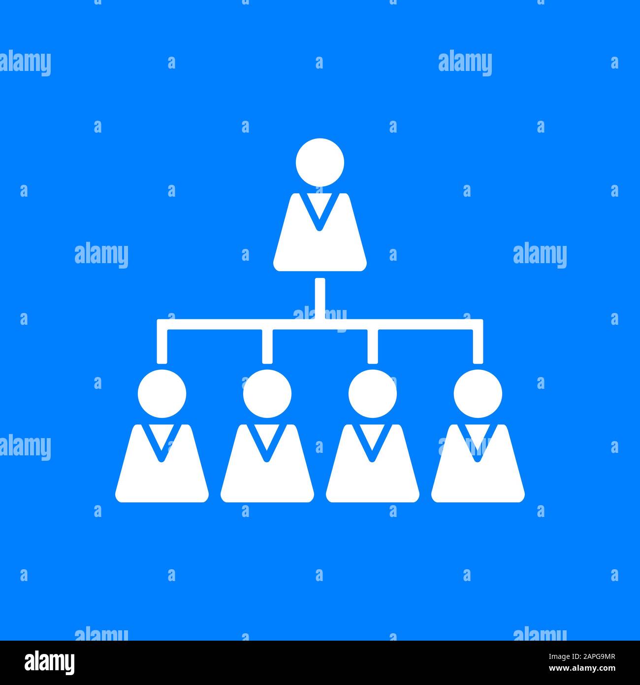 Hierarchy and background Stock Photo - Alamy