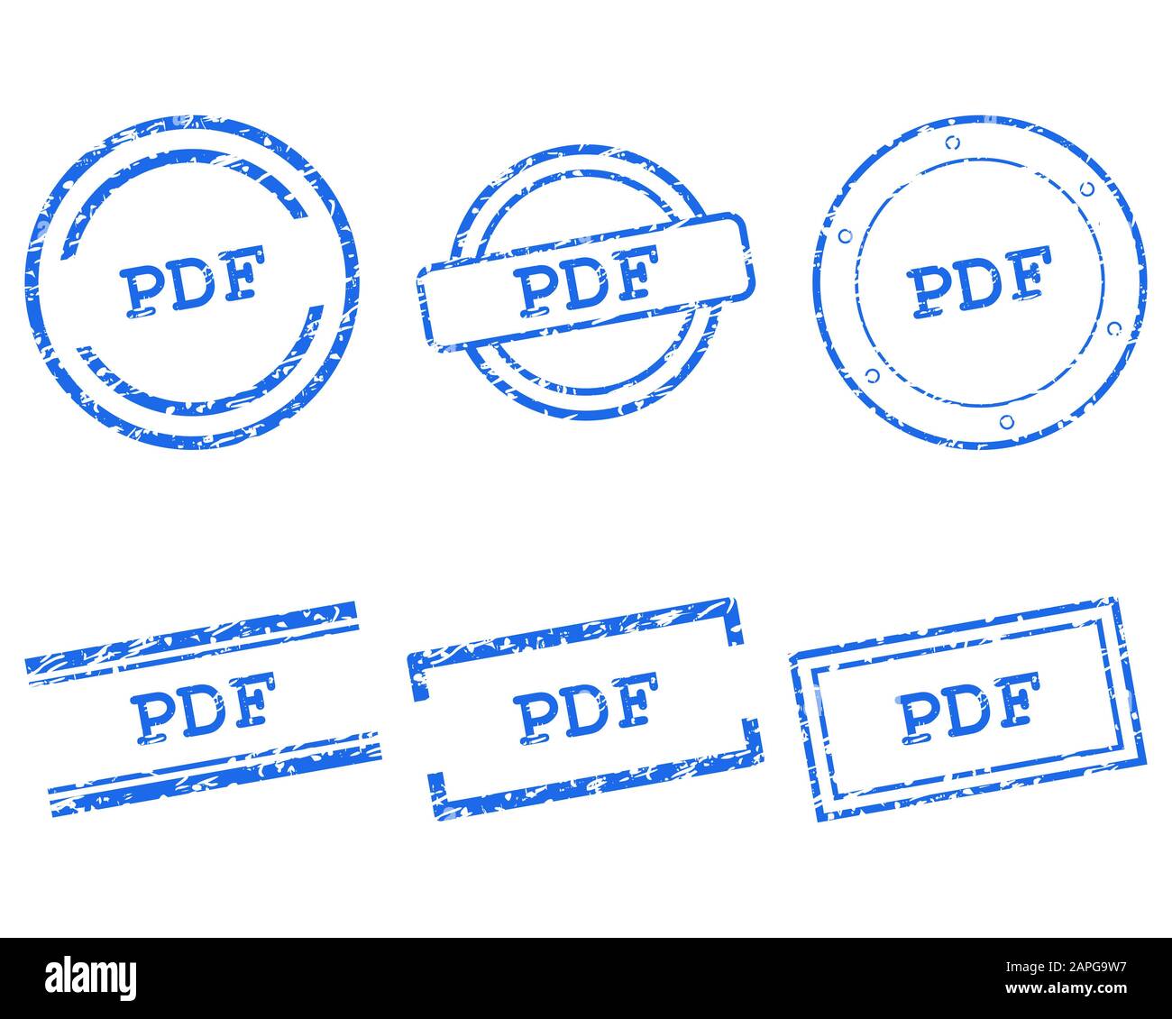 Pdf stamp hi-res stock photography and images - Alamy