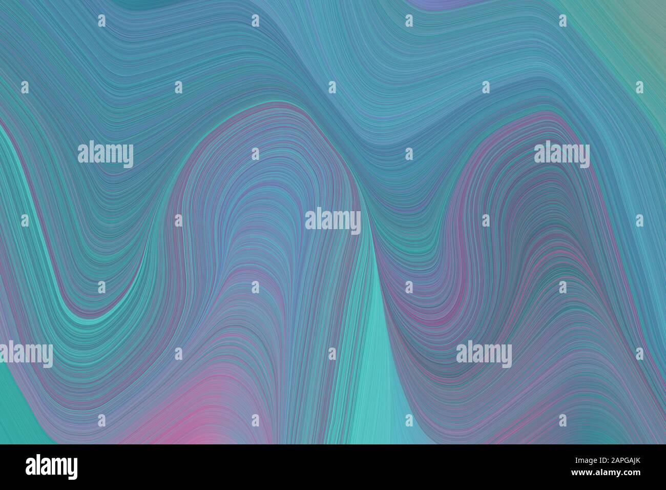 abstract simple with fluid lines canvas design with cadet blue, rosy ...