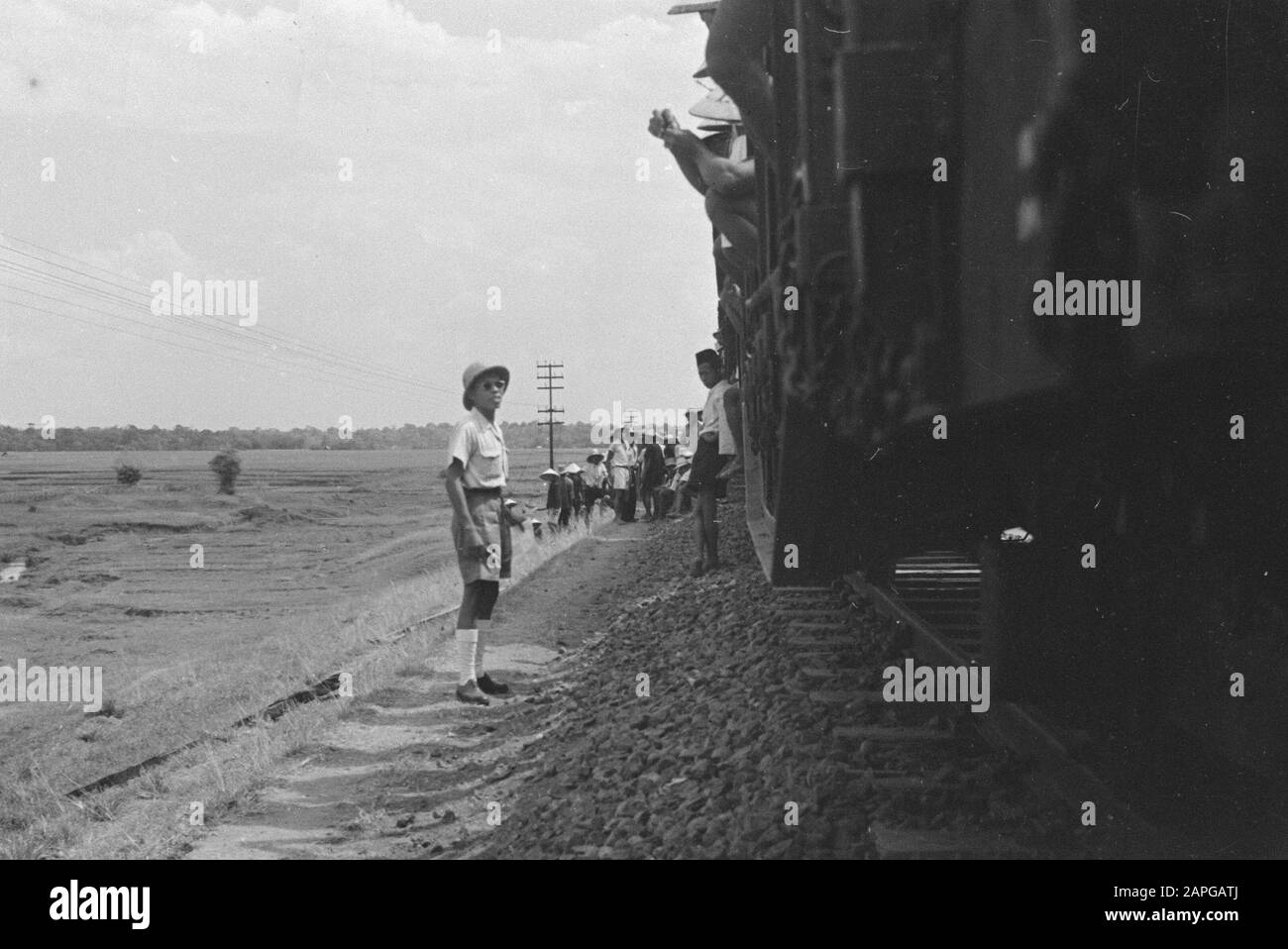 Jumping exercises on Andir at Bandoeng Description: Collection Photo ...