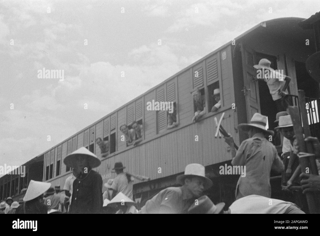 Jumping exercises on Andir at Bandoeng Description: Collection Photo ...