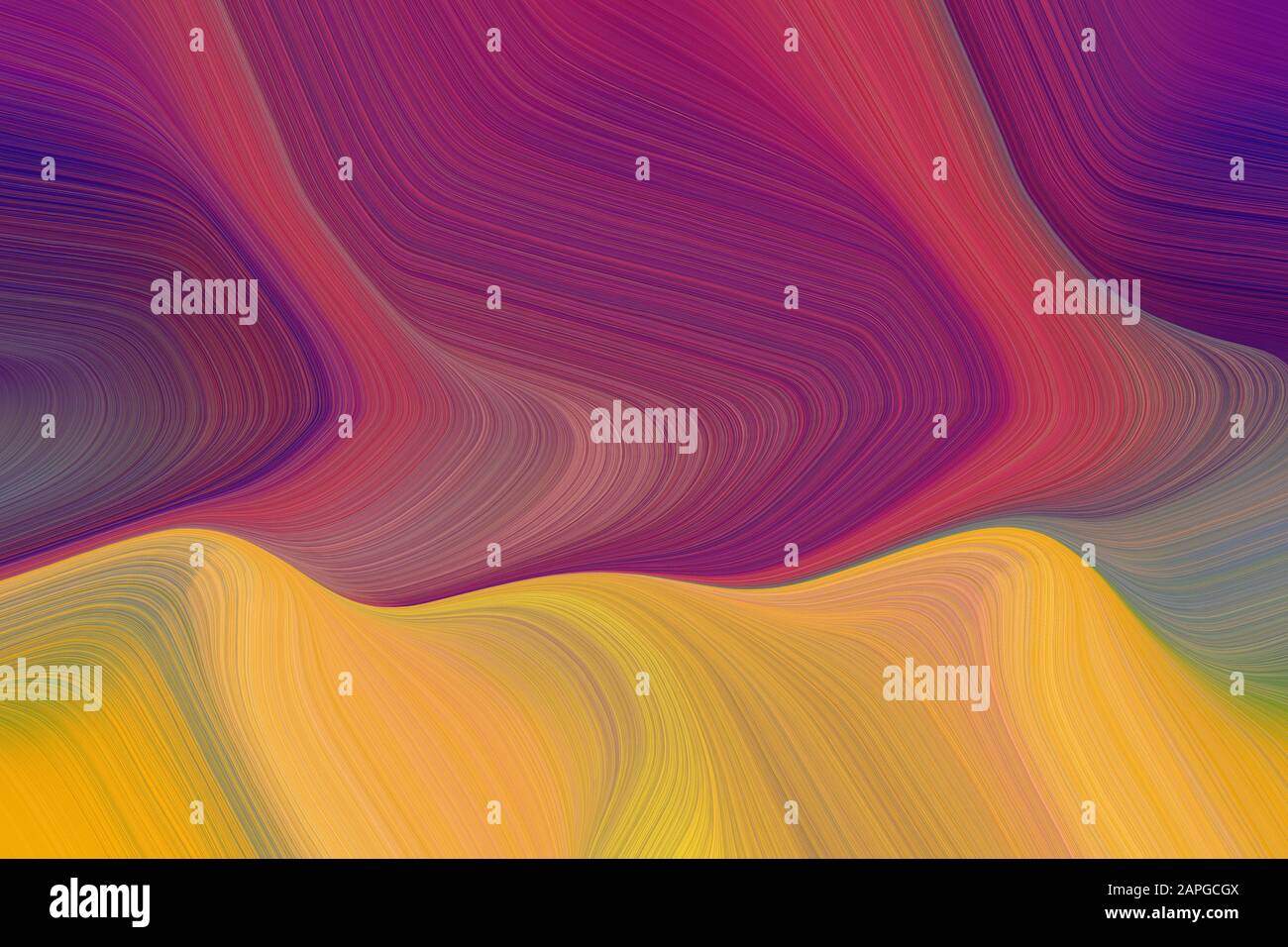 abstract modern lines and waves wallpaper design with dark moderate ...