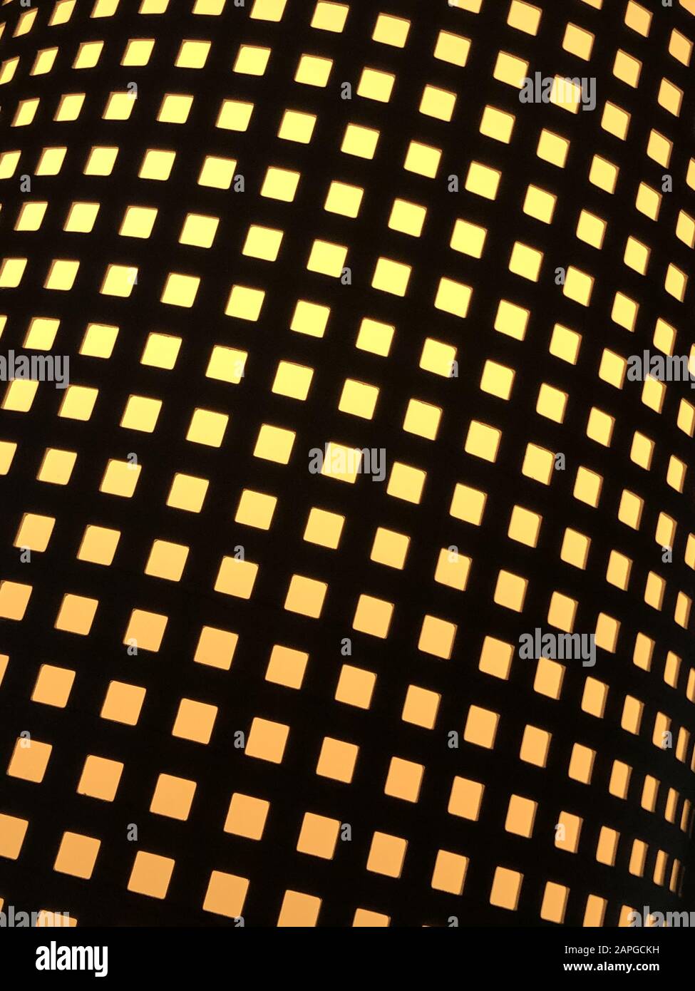 Vertical background of yellow and black boxes with lights - a cool ...