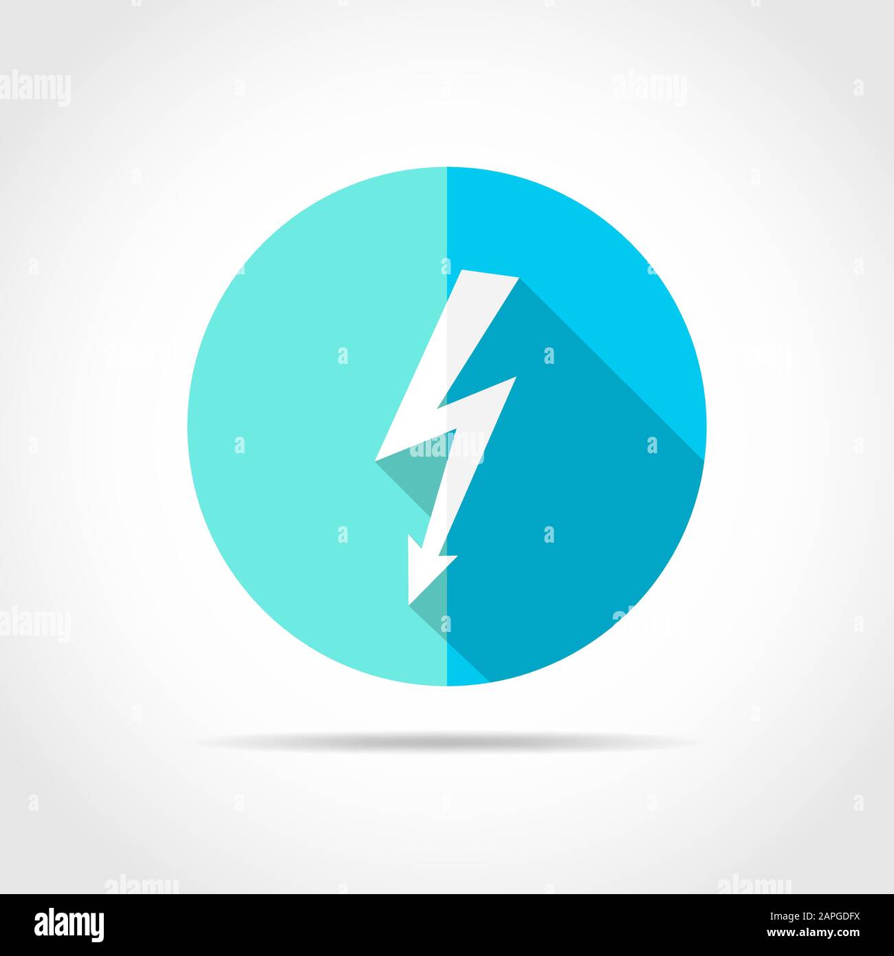 Lightning icon Stock Vector Images - Alamy