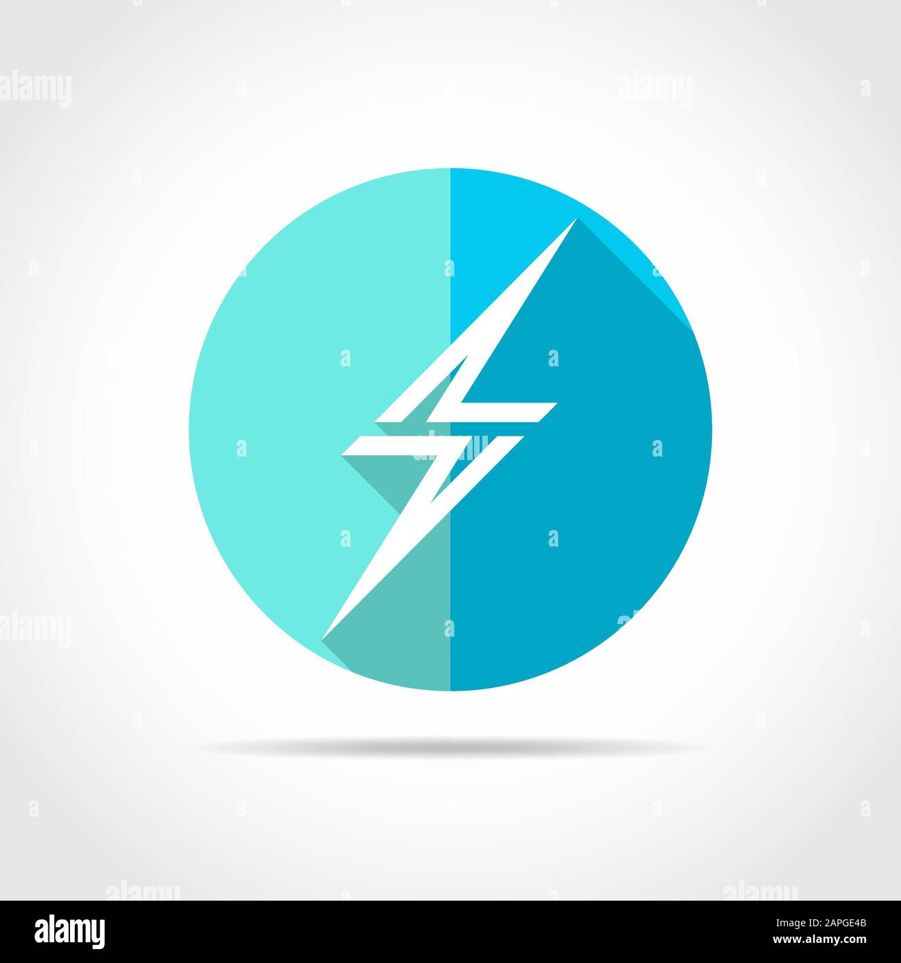 Lightning icon Stock Vector Images - Alamy