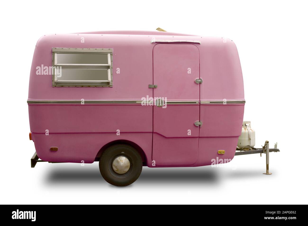 Camper trailer logo hi-res stock photography and images - Alamy