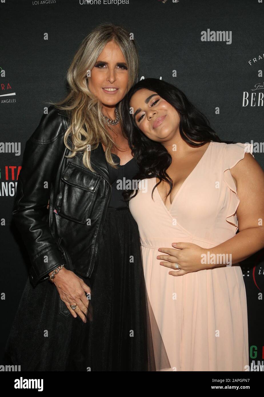 Westwood, Ca. 22nd Jan, 2020. Tiziana Rocca, Jessica Marie Garcia, at ...