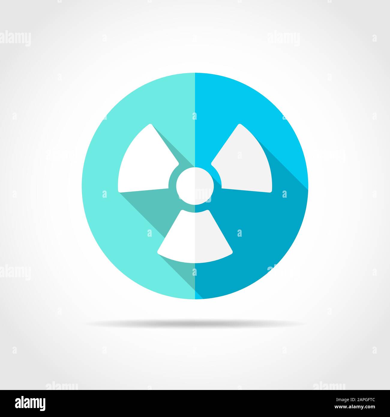 Radioactive sign flat Stock Vector Images - Alamy