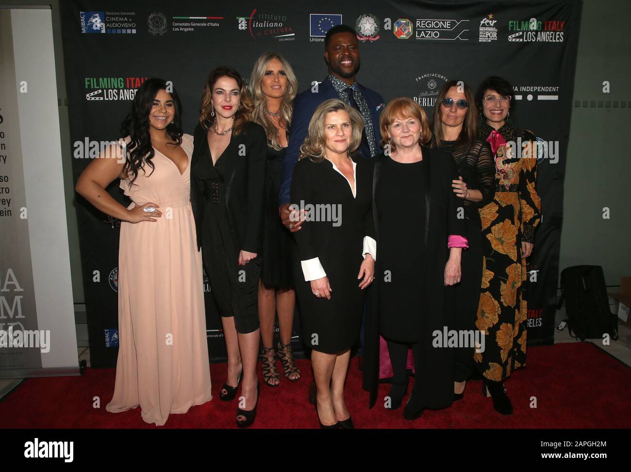 Westwood, Ca. 22nd Jan, 2020. Jessica Marie Garcia, Claudia Gerini ...