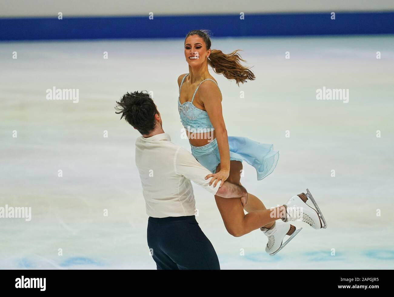 Steiermarkhalle, Graz, Austria. 23rd Jan, 2020. Tina Garabedian and ...