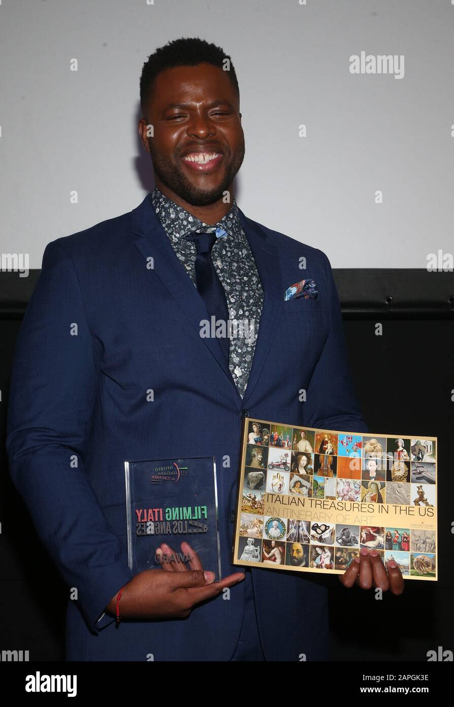WESTWOOD, CA - JANUARY 22: Winston Duke, at the 2020 Filming Italy ...