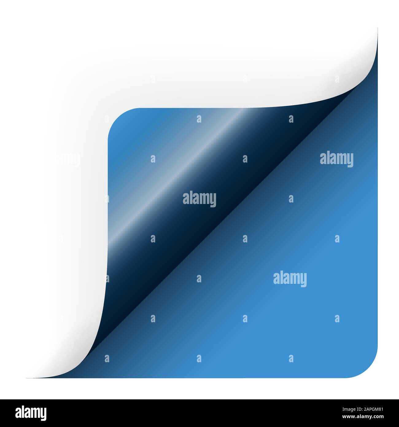 Note corner design Stock Vector Images - Alamy