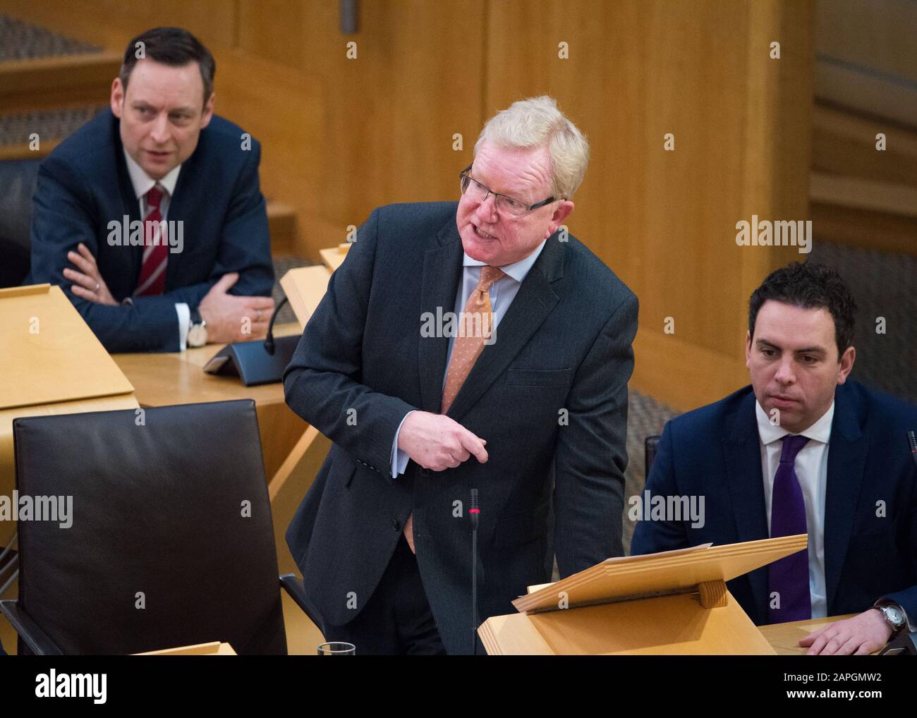 Edinburgh, UK. 23rd Jan, 2020. Pictured: Jackson Carlaw MSP - Interim ...