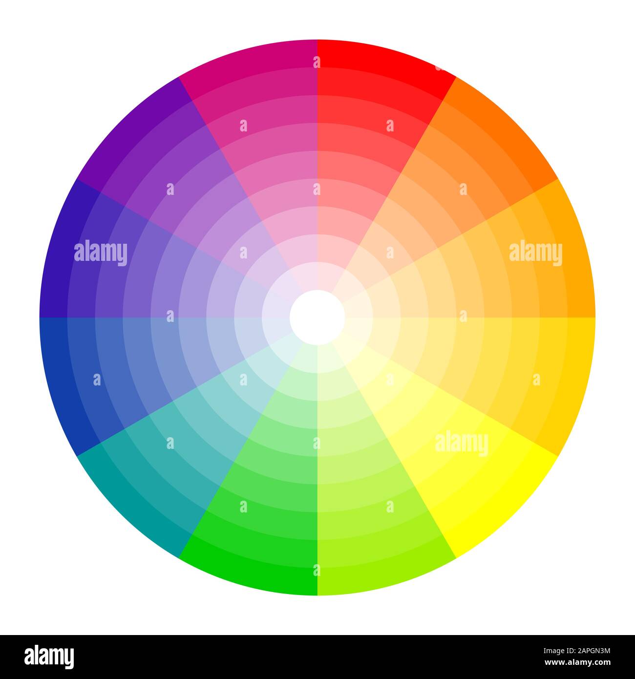 Color circle 12 colors Stock Vector Image & Art - Alamy