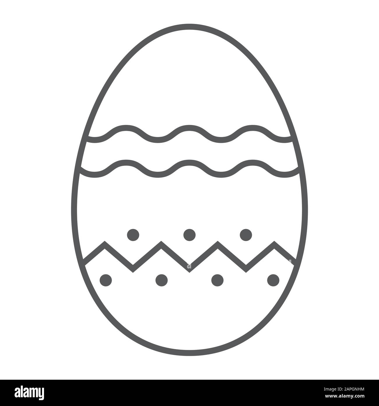 Eggs Line Drawing