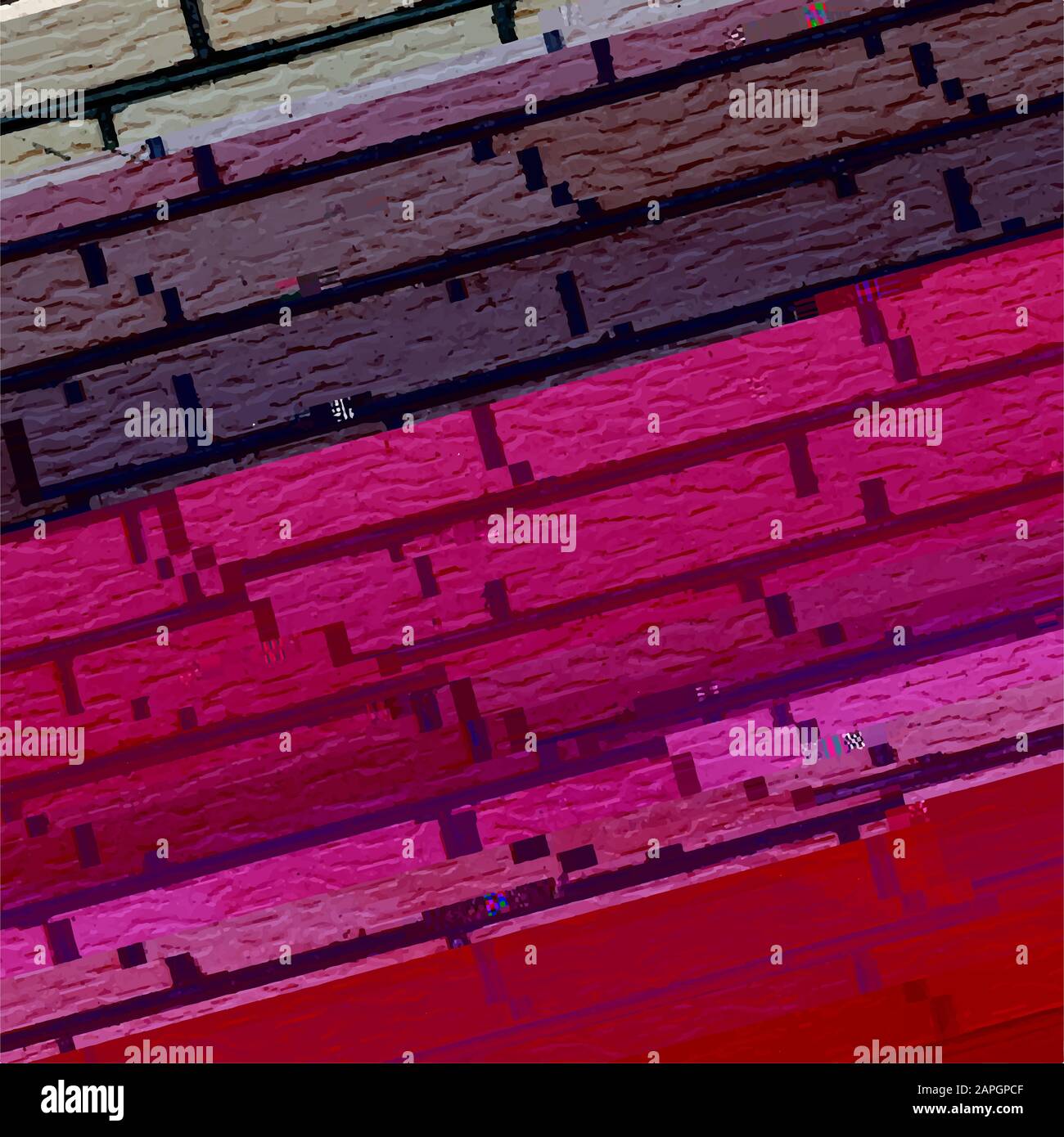 Abstract Glitch Texture Stock Vector Image & Art - Alamy