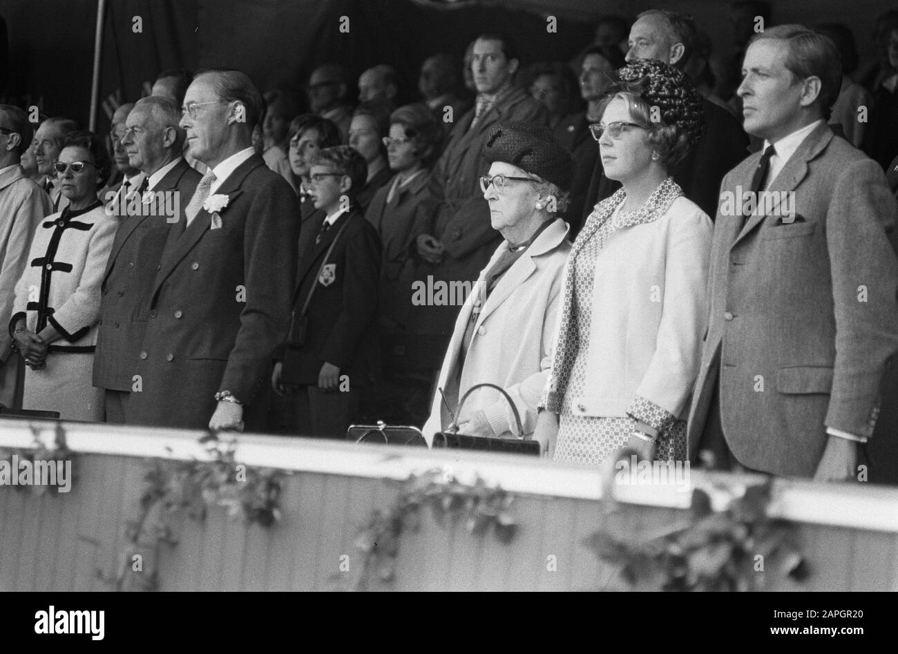 Concours Hippique in Rotterdam, arrival Royal family Date: September 5 ...