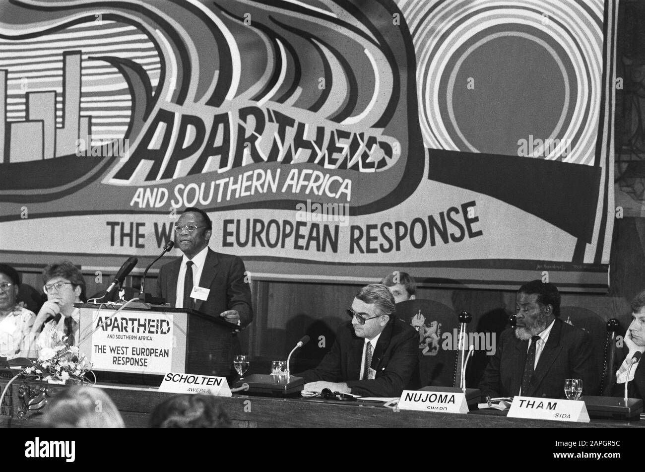 Conference Apartheid and Soutern Africa: The West Europe response, 2nd ...